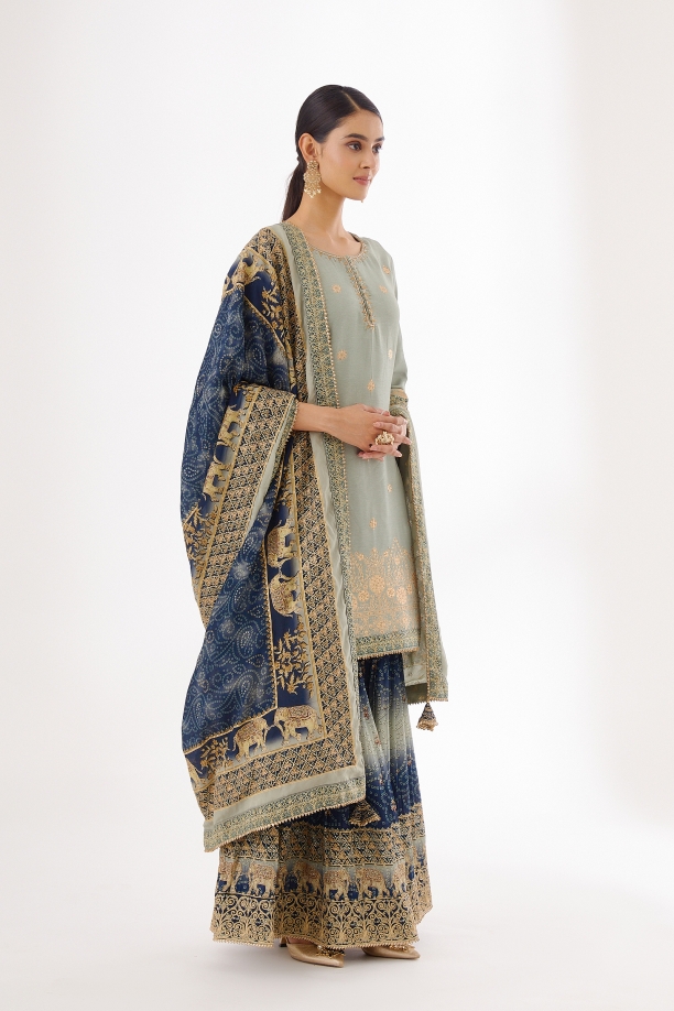 Garara Suit Sets | Buy Garara kurta Suit Sets Online | Frontier Raas