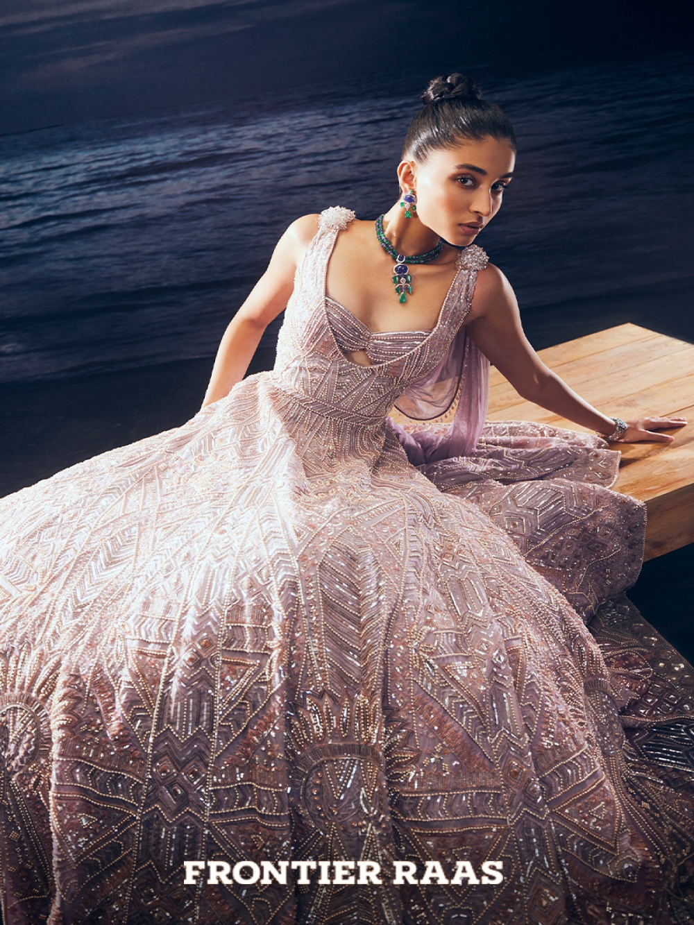 Lilac Gown- Frontier Raas