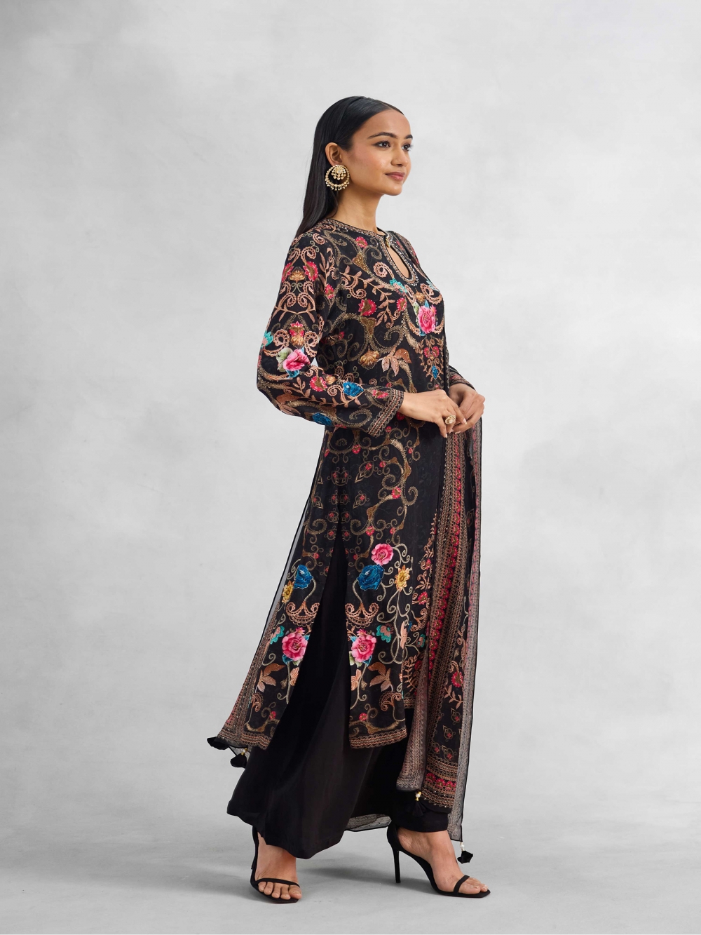 Deep Navy Suit Set - Frontier Raas