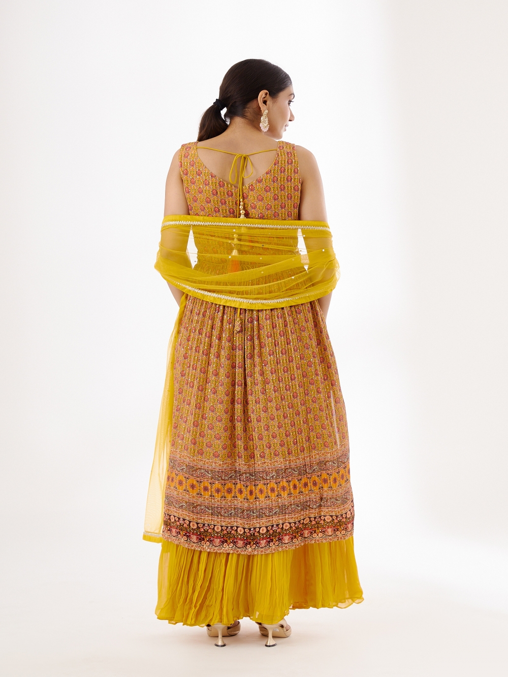 Gamboges,Mustard,Sharara,Suit-,Frontier,Raas
