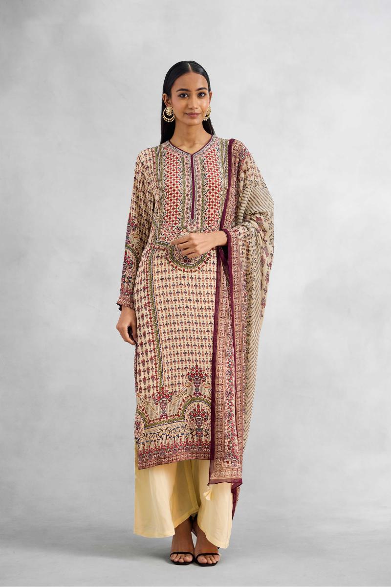 Vanilla Suit Set - Frontier Raas